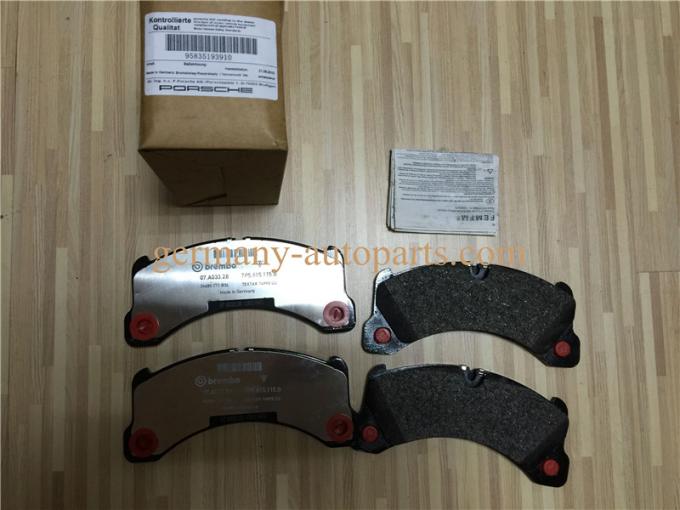 95835193901 Front Brake Pad Set Porsche 958 VW Touareg 7P0698151 Height ...