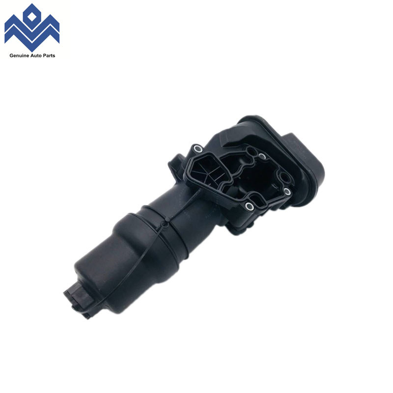 Engine 2.0L Oil Filter Housing Assembly For Audi A3 A4 TT VW Golf GTI ...